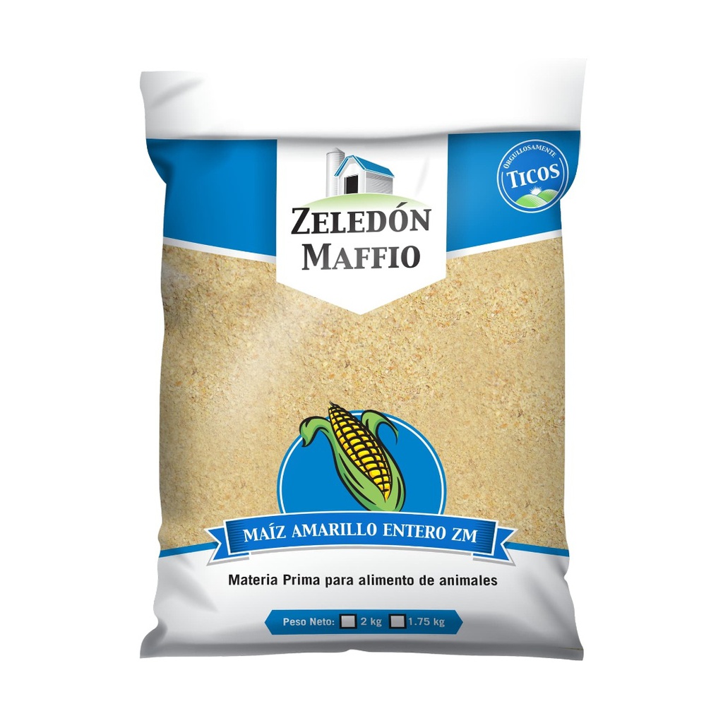 MAIZ ENTERO BULTO 12UDS - 21KG | Agroindustrial Zeledón Maffio